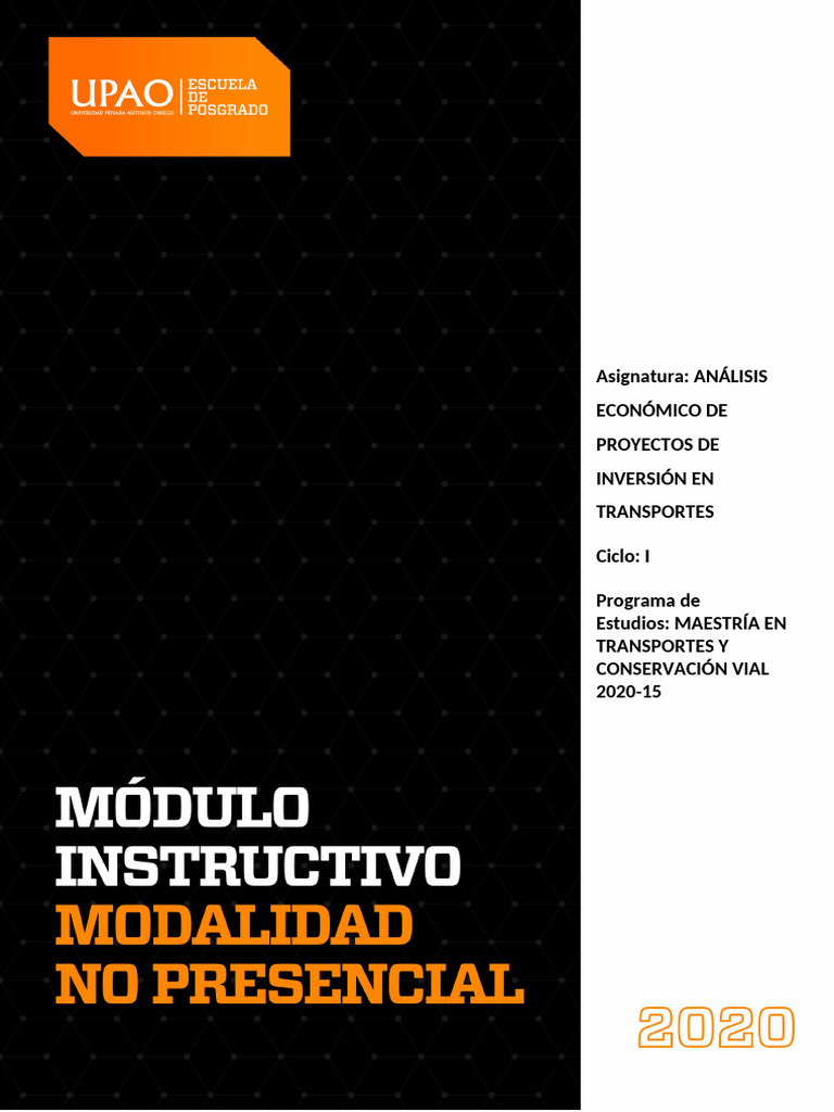 Modulo Instructivo | PDF