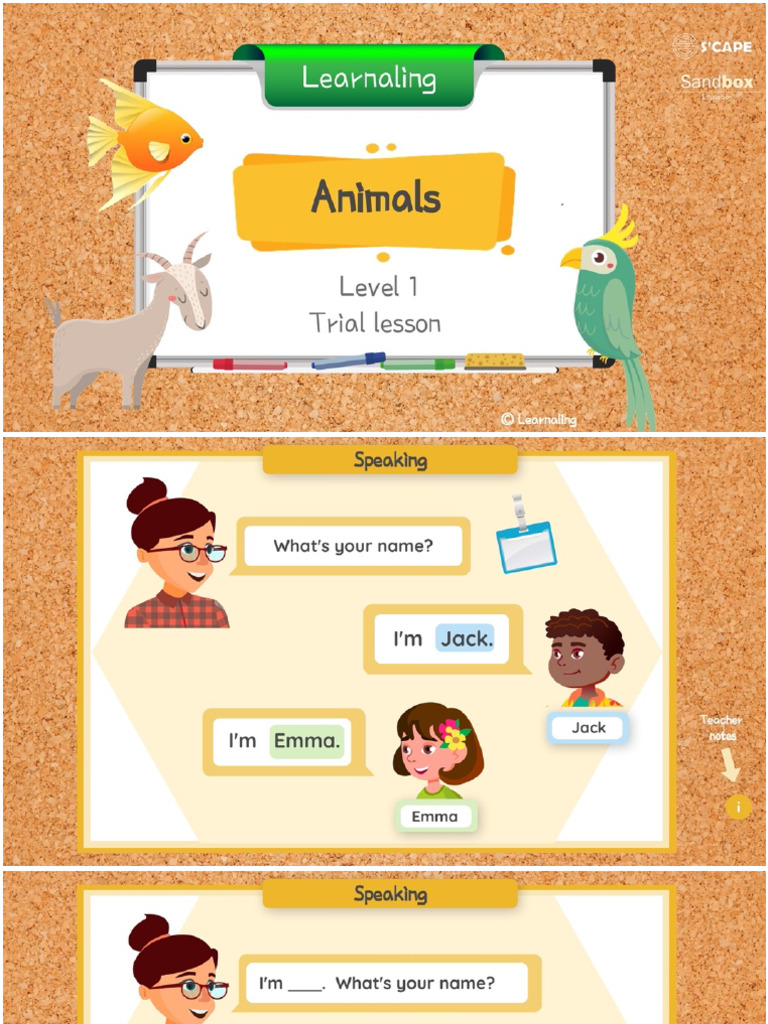 Trial Lesson Level 1 | PDF