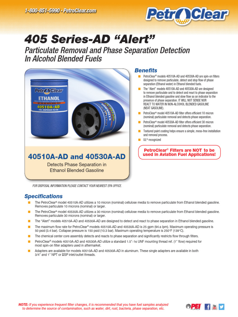 Assets Products Documents 40510A-AD | PDF | Gasoline | Ethanol