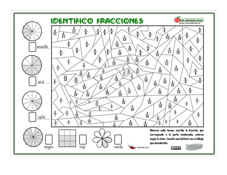 Identifico Fracciones | PDF