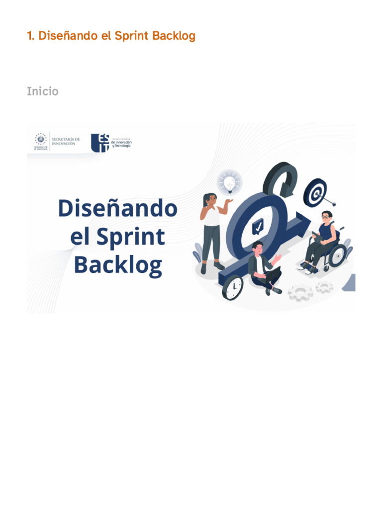 Diseñando El Sprint Backlog | PDF | Scrum (desarrollo de software)