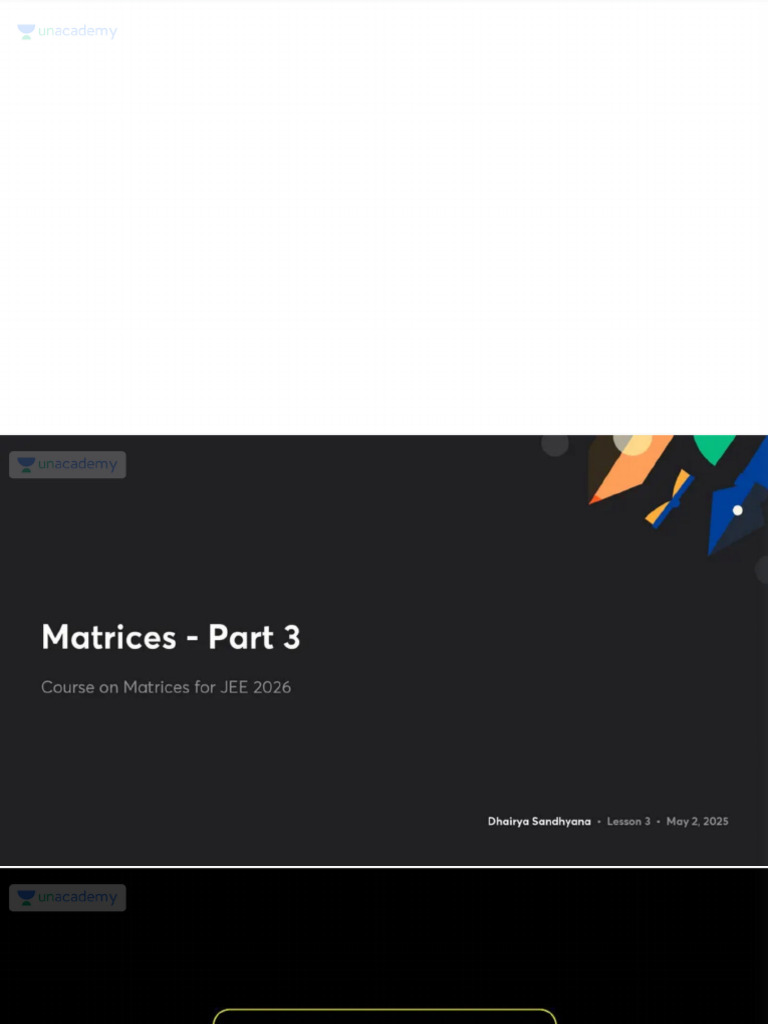 Matrices Part 3 With Anno | PDF