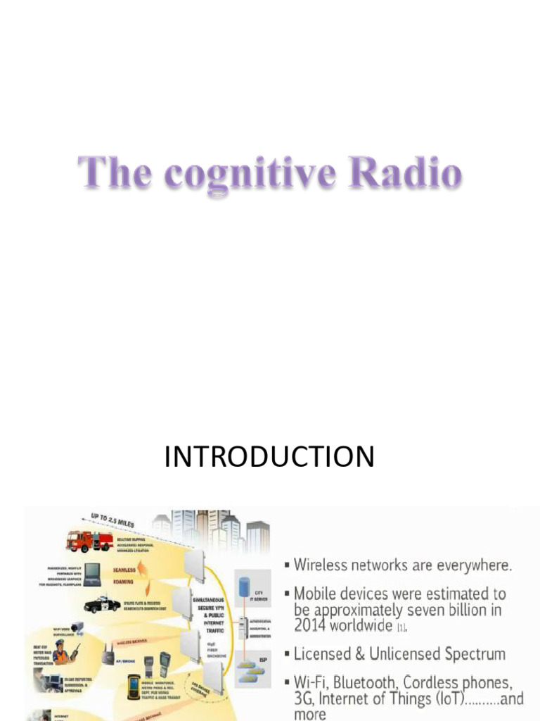 Cognitive Radio | PDF