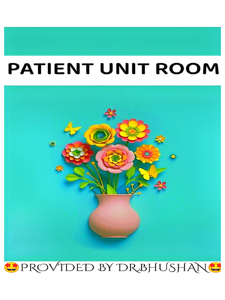 Patient Unit Room | PDF