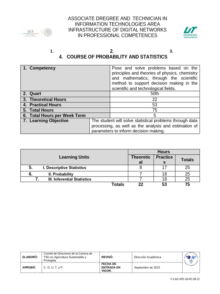 5-1. Probability and Statistics | PDF | Statistics | Analysis Of Variance
