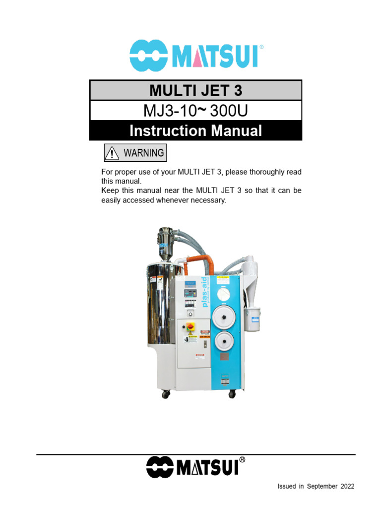 Mj3 Operation Manual Current g4370 New | PDF | Humidity