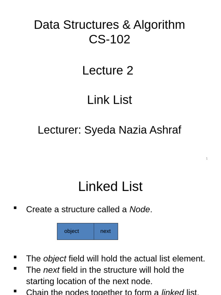 Lec 2-DS ALGO (Final) | PDF | Pointer (Computer Programming) | Theoretical Computer Science