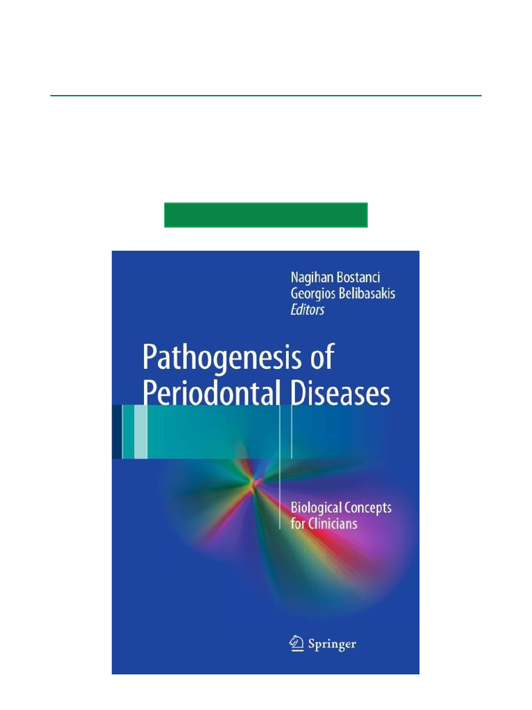 Pathogenesis of Periodontal Diseases Biological Concepts For Clinicians ...