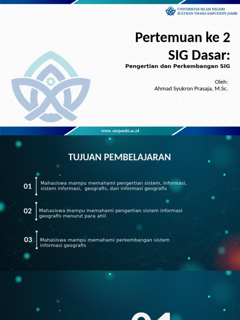 SIG DASAR_Pertemuan 2 PENGERTIAN DAN PERKEMBANGAN SIG | PDF