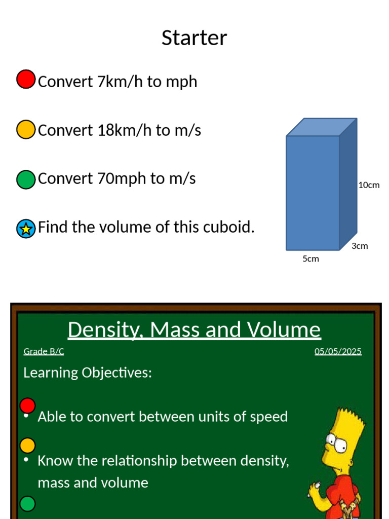 Density, Mass and Volume 2 | PDF