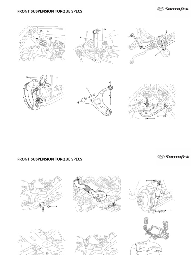 Suspension Torque Specs | PDF