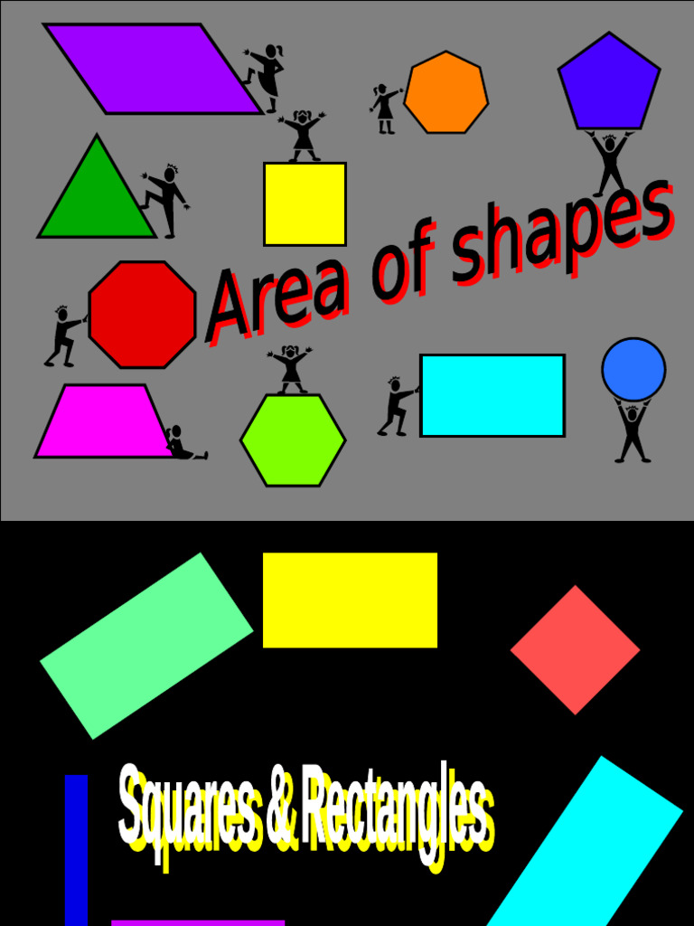 Area of Common Shapes Inc Composite Simple Intro | PDF | Area ...
