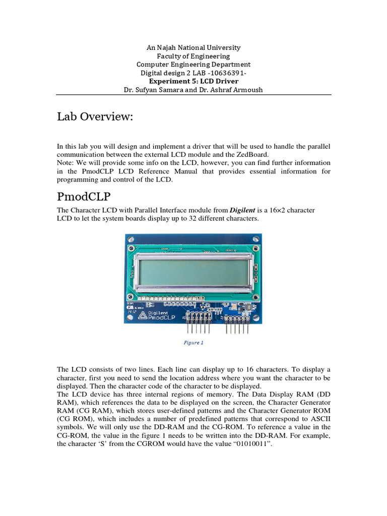 Experiment5 Adder 2022 Verilog | PDF | Random Access Memory | Liquid Crystal Display