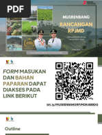 Penyusunan RPJMD 2025-2029 (Final) | PDF
