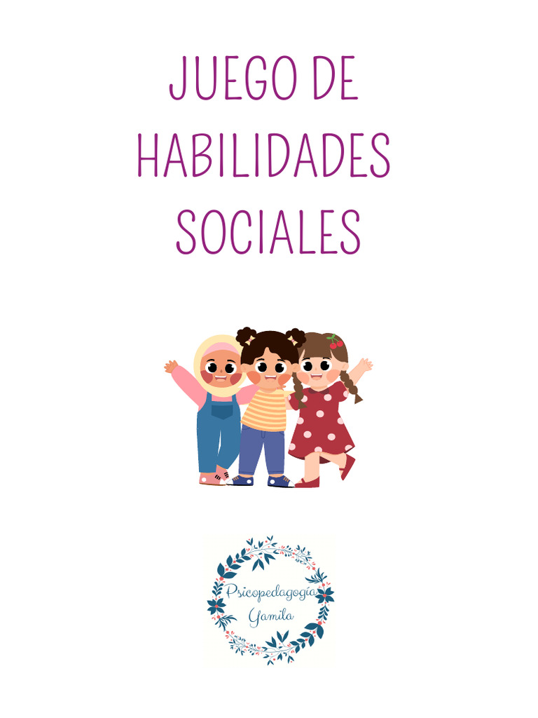 Juego de Habilidades Sociales | PDF