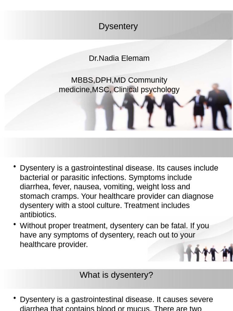 Dysentery | PDF | Diarrhea | Immunology