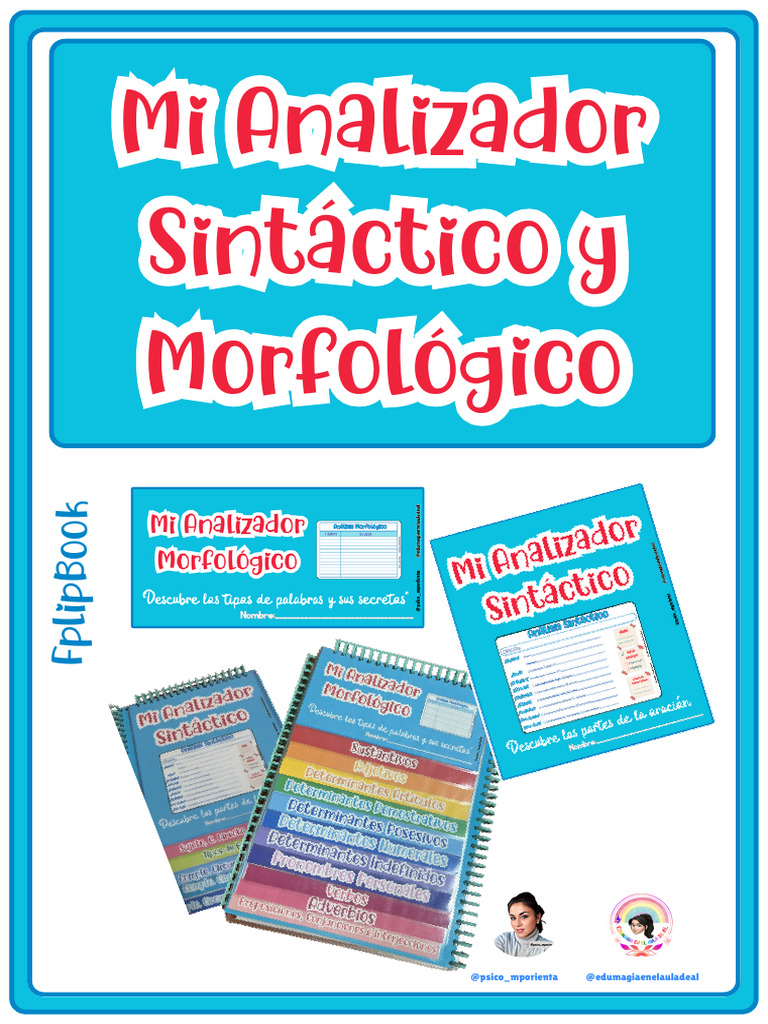 Analizador Morfológico para Niños | PDF | Predicado (Gramática) | Verbo