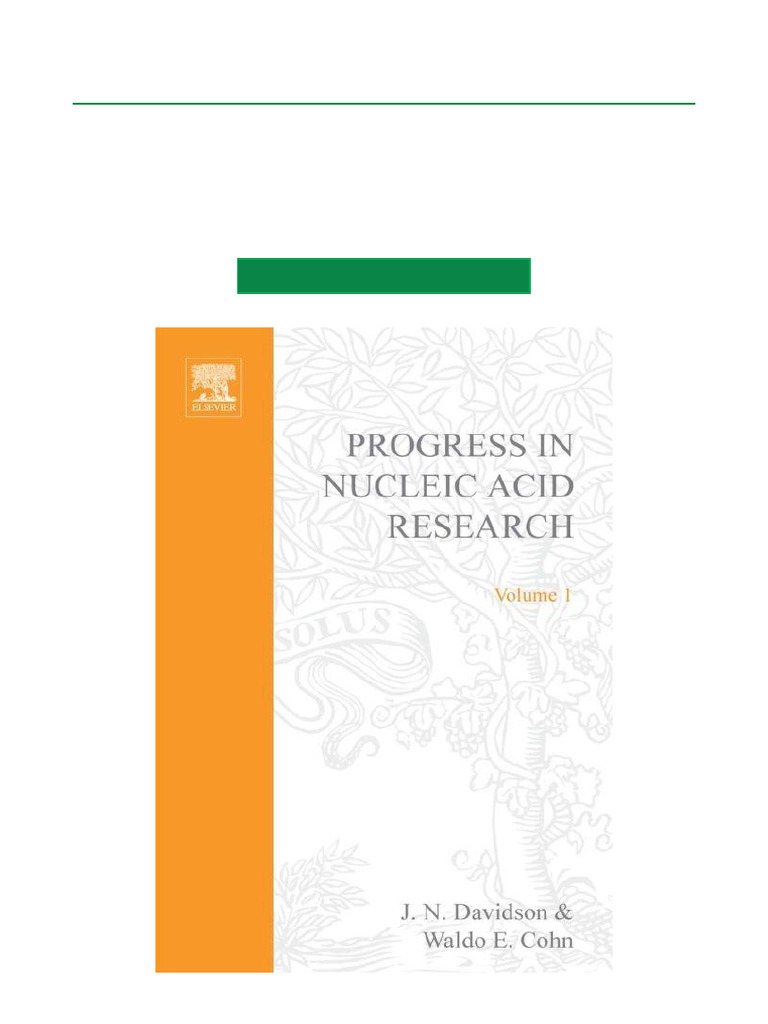 PROG NUCLEIC ACID RES&MOLECULAR BIO V1 Entire Ebook Download | PDF | Primer (Molecular Biology ...