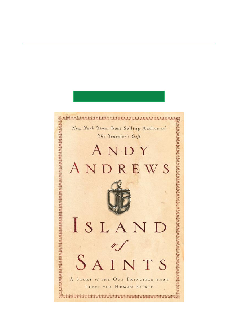 Island of Saints A Story of The One Principle That Frees The Human ...