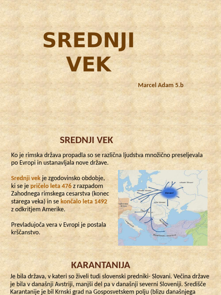 Srednji Vek | PDF