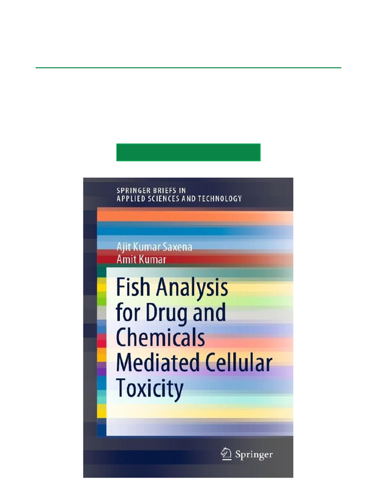 Fish Toxicity Analysis for Drugs and Chemicals | PDF | Chemotherapy ...