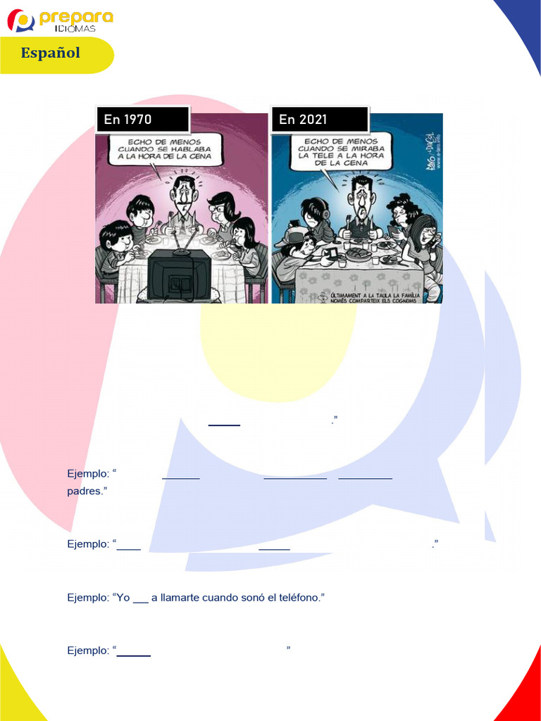 Ejercicios de Pretérito Imperfecto | PDF | Civilización maya | Verbo