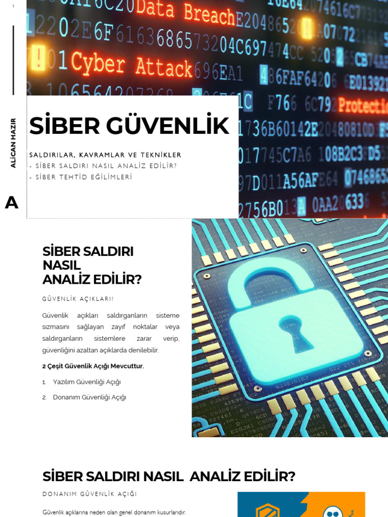 Siber Guvenlik Slayt 2 | PDF