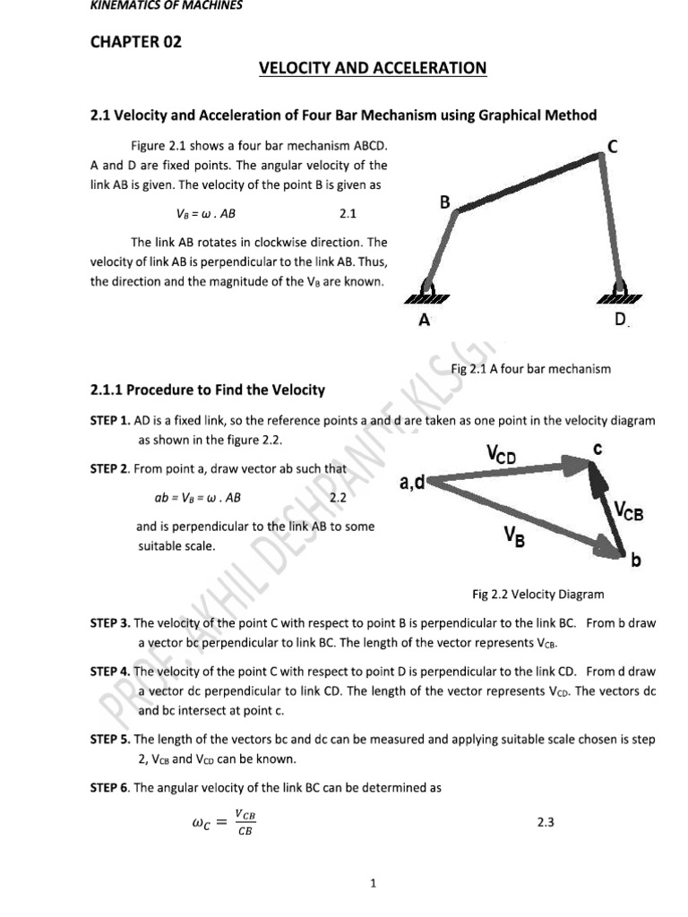 Unit 2 Velocity and Acceleration | PDF