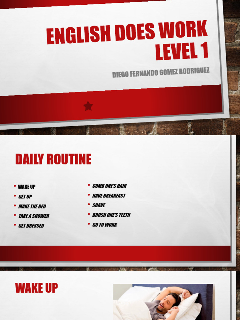 English Does Work Level 1 | PDF
