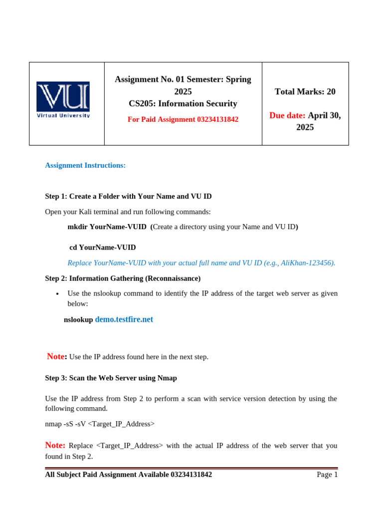 Cs205 Assignment 1 2025 Solution | PDF