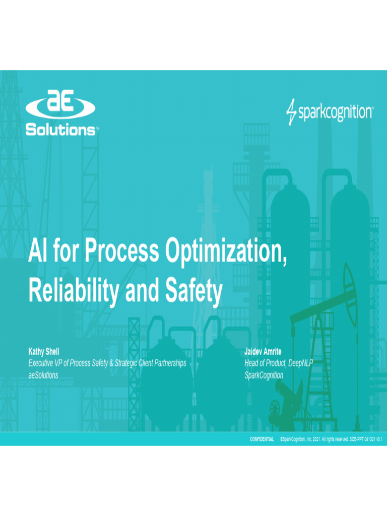 AI For Process Optimization Reliability and Safety - aeSolutions ...