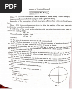 Class 11 Physics Practical | PDF | Sphere