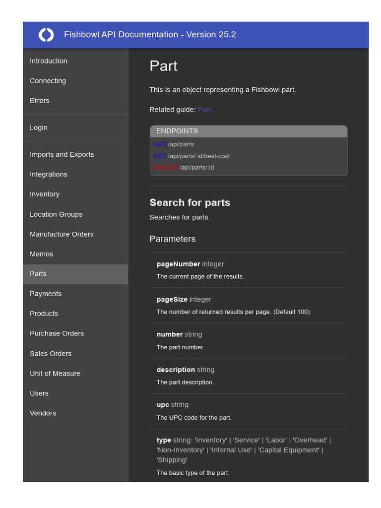 Fishbowl Amptechfl Com - 2456 Apidocs Parts... | PDF | Boolean Data ...