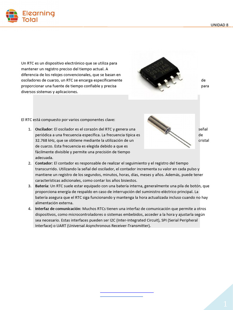 Unidad 8 - Integración RTC v1 | PDF | Software | Frecuencia