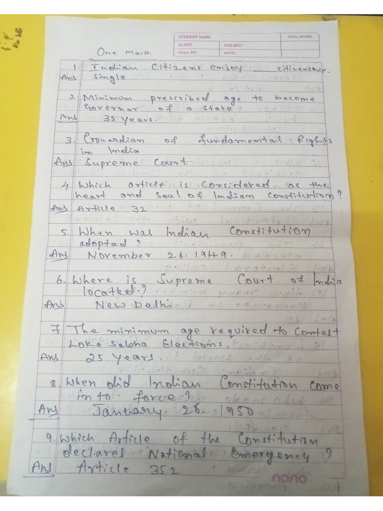 Iic Questions and Answers - Edited | PDF