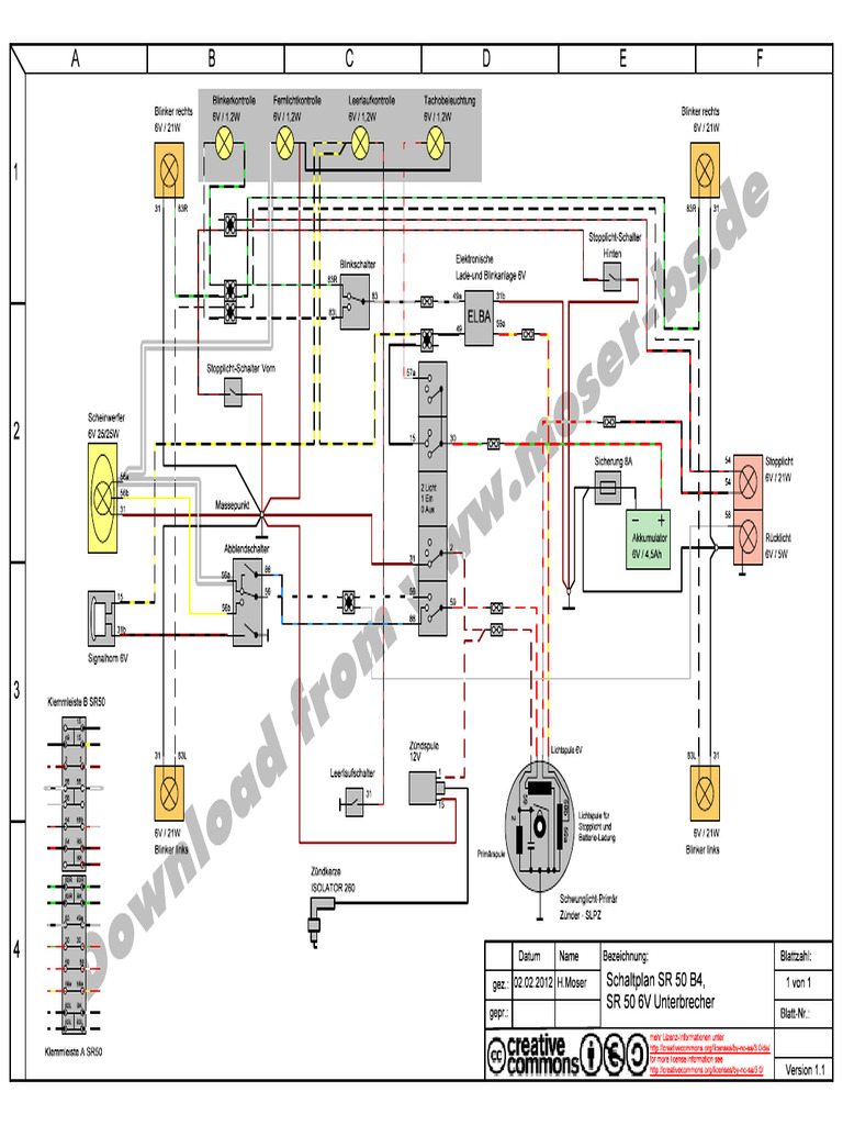 Simson SR50 B4 | PDF