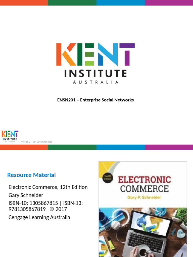 Week 7 - Payment Systems For Electronic Commerce | PDF | Credit Card | Debit Card