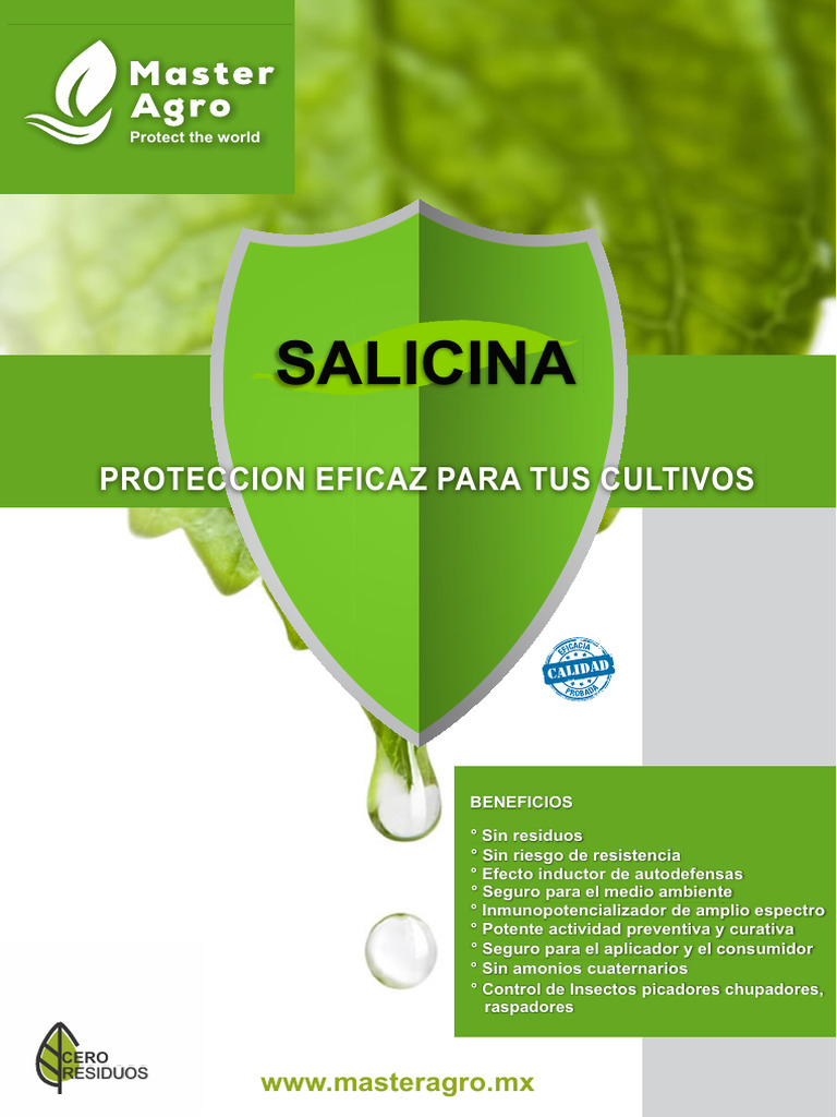 Salicina: Activador Inmunológico Ecológico | PDF