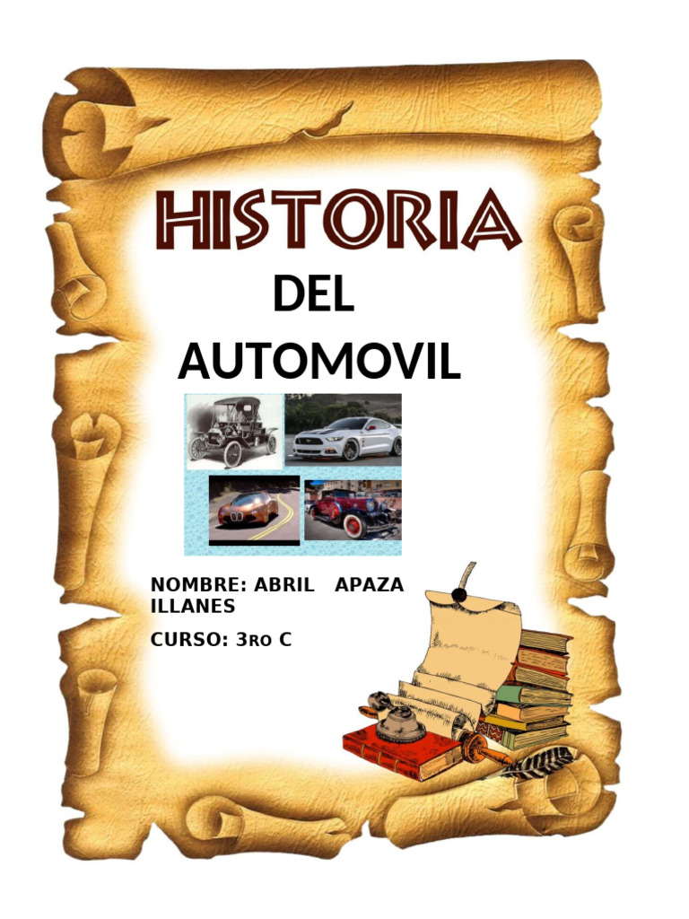 La Historia Del Automóvil | PDF | Coche | Motores
