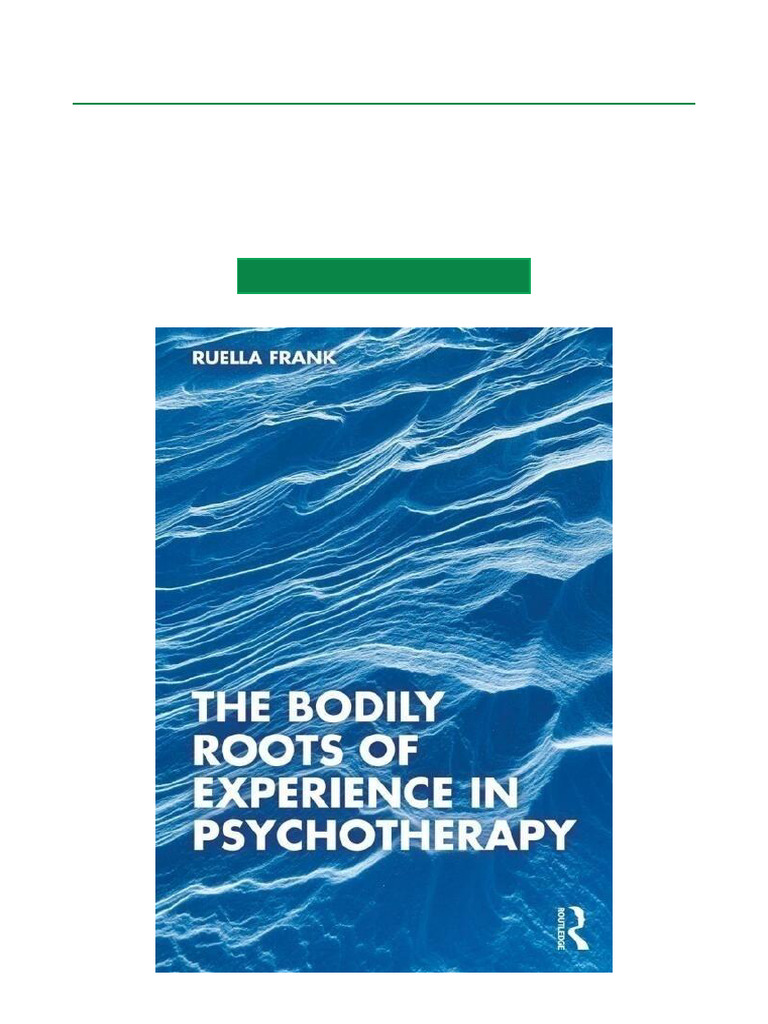 Movement's Role in Psychotherapy | PDF | Gestalt Therapy | Psychotherapy