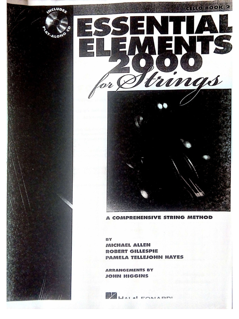 Cello Essencial Elements Book 2 | PDF