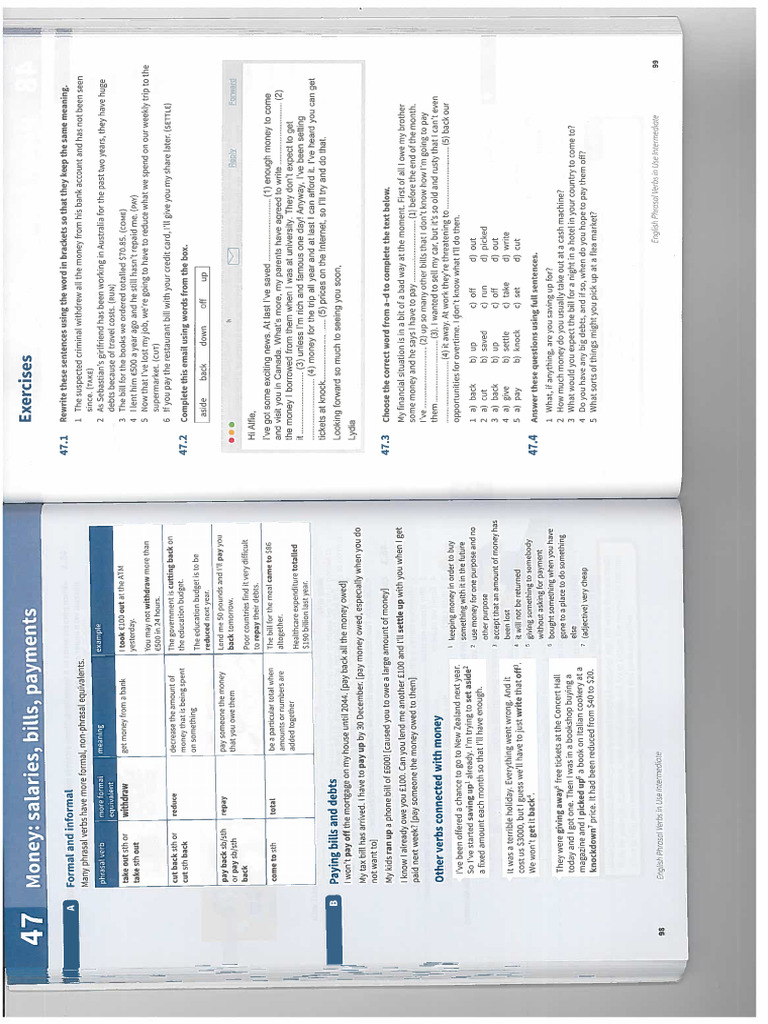 Extra Vocabulary Unit 4 | PDF