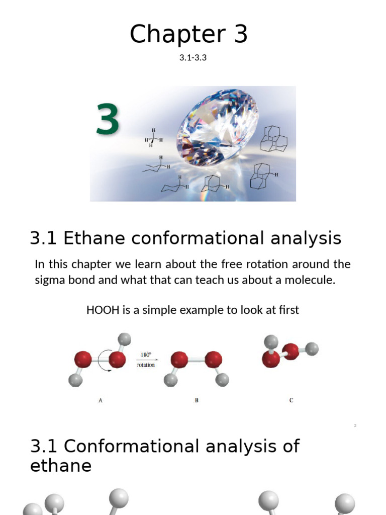 Chapter 3 All Sections For Students | PDF | Conformational Isomerism ...