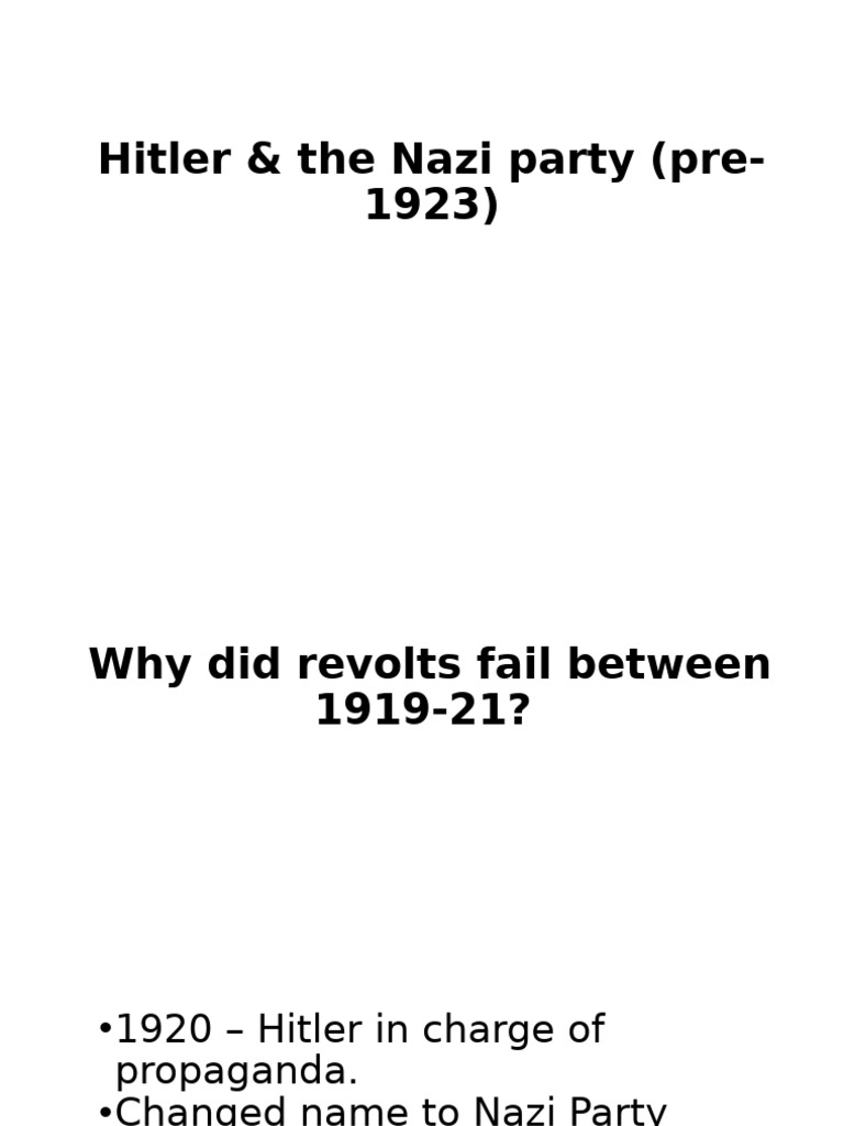 Germany FLASH cards | PDF | Nazi Germany | Weimar Republic