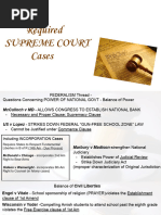 AP Government Required Documents & Cases | PDF | Fourteenth Amendment ...