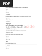 Class 5 Science MCQs on Microorganisms | PDF | Seed | Bacteria