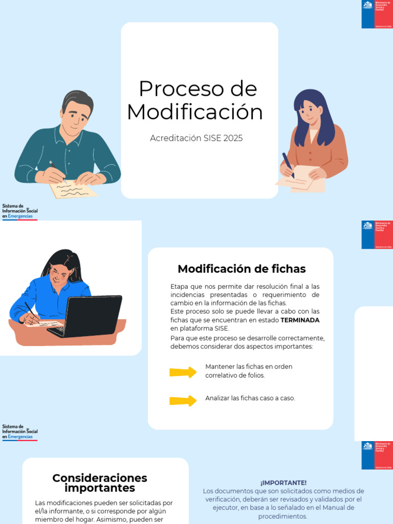 Módulo 6 - Proceso de Modificación | PDF