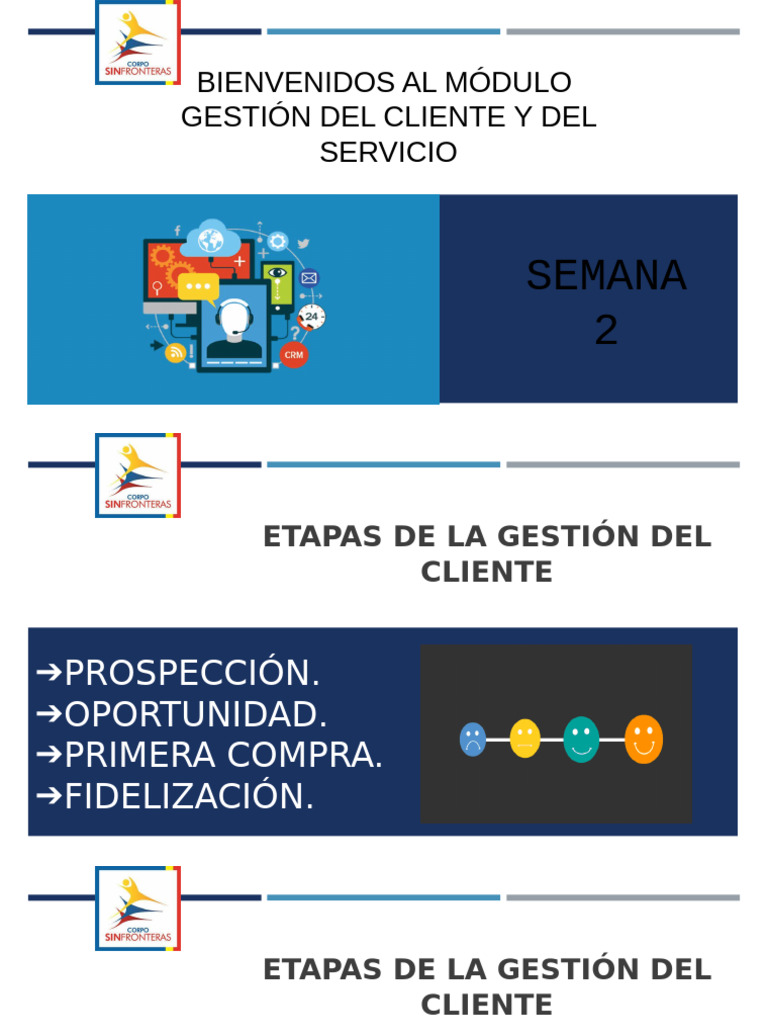 Gestion Del Cliente Semana 2 | PDF | Cliente | Producto (Negocio)