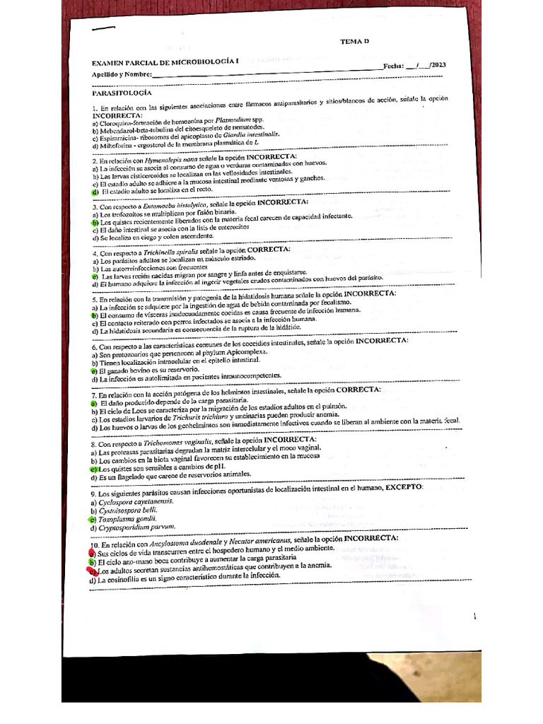 1p Micro1 2023 1er Cuatri | PDF