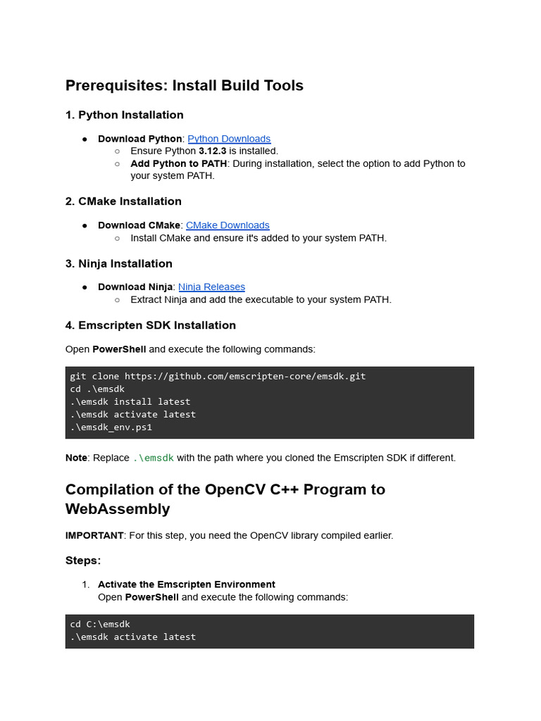 Project Compilation Guide | PDF | Python (Programming Language) | Computing